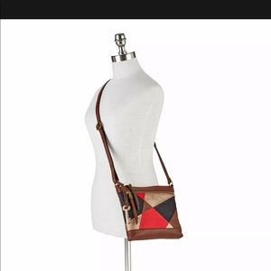 Fossil | Bags | Fossil Patchwork Leather Crossbody | Poshmark